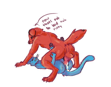 Rule 34 Anthro Canid Canine Canis Domestic Cat Domestic Dog Dominant