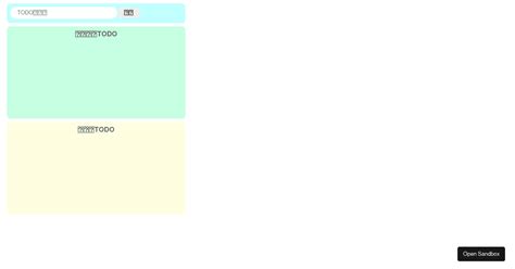 React Todo App Codesandbox