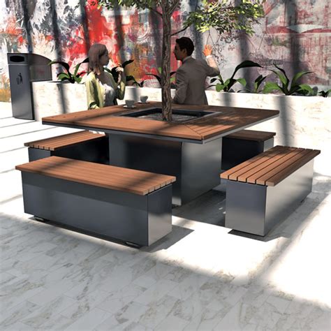 Modular Bench With Planter Modular Long Bench Top Shop Campania