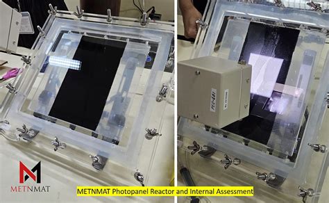 Photocatalyst Panel Reactor For Hydrogen Generation Metnmat Innovations