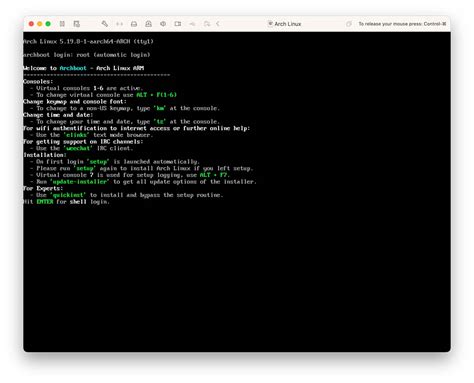 Arch Linux Arm On An M1 Mac With Vmware Fusion Infinite Script