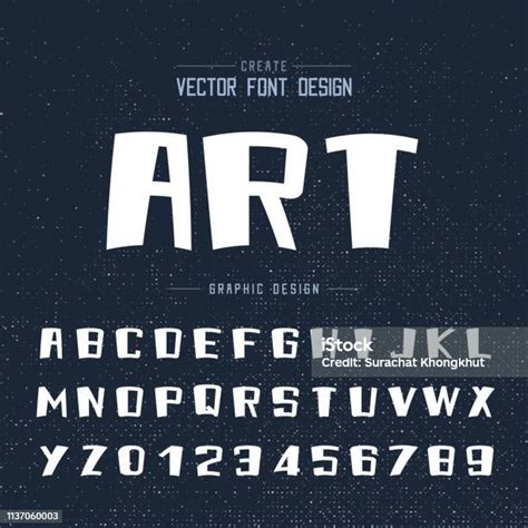 만화 글꼴 및 알파벳 벡터 대담한 서체 및 숫자 디자인 배경에 그래픽 텍스트 3차원 형태에 대한 스톡 벡터 아트 및 기타 이미지 3차원 형태 교육 그래픽 프린트