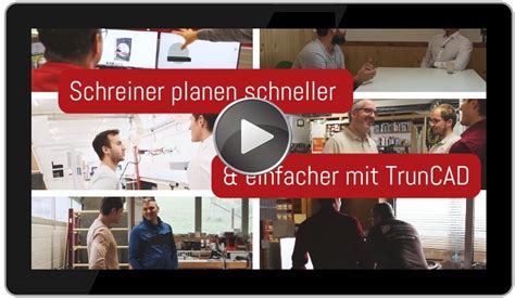Truncad Die Perfekte Cad Software Für Schreiner Und Tischler