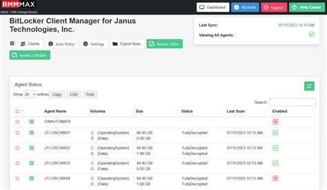 Secure Your Clients Data With Rmmmax Bitlocker Manager