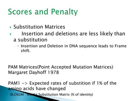 Sequence Alignmentblast Fasta Msa Ppt