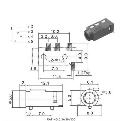 35mm 4 Pole Audio Jack Trrs Surface Mount At ₹ 1000 Kempegowda Nagar Bengaluru Id