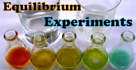 Effect Of Temperature On Chemical Equilibrium Using Copper Complexes