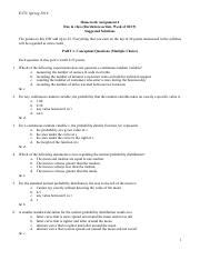 HW 4 Solutions Pdf E370 Spring 2018 Homework Assignment 4 Due In Class Recitation Section