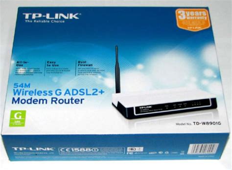 Promo Modem Router TP LINK TD W8901G 54Mbps Wireless ADSL2 Modem Router Diskon 4 Di Seller