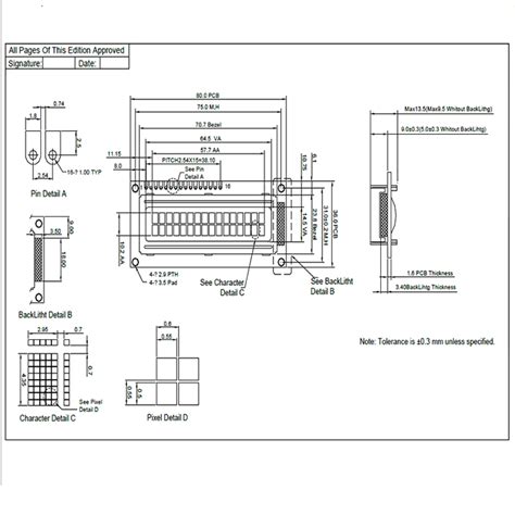 16x2 Character Lcd Display 16x2 Character Lcd 16x2 Lcd Display