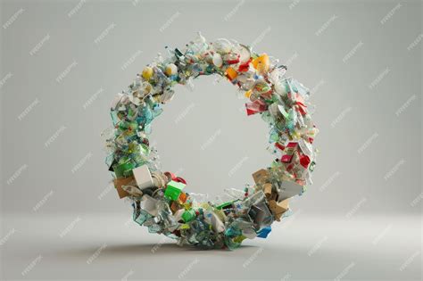 Circular Model Of Refuse Reduce Reuse Recycle And Rot Premium Ai