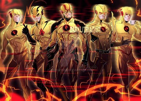The Reverse Flash Of All Worlds Art By Darklitria Rcomicbooks