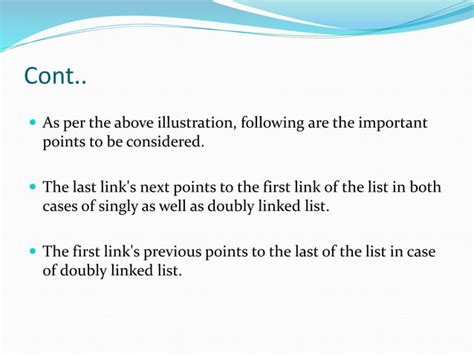 Circular Linked List PPT