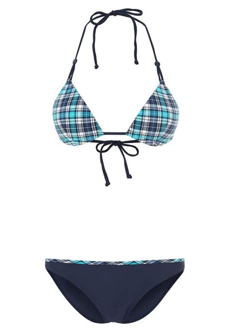 Dark Blue Lagon Beach Bikini Womens Fashion