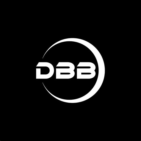 Dbb Letter Logo Design In Illustration Vector Logo Calligraphy Designs For Logo Poster