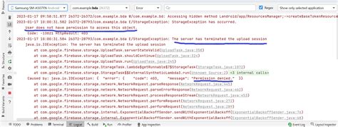 Android Image Upload Failed To Firebase Database Stack Overflow