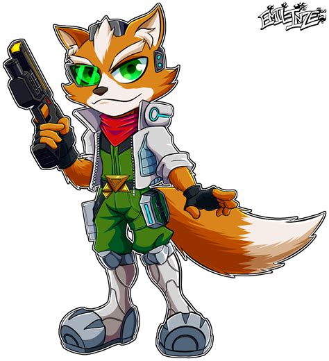Fox Mccloud Star Fox By Emil Inze On Newgrounds