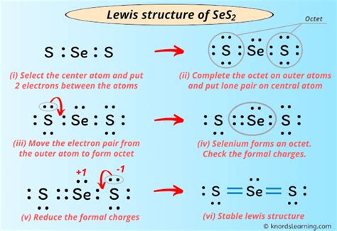 Lewis Structure Of Ses2 With 6 Simple Steps To Draw