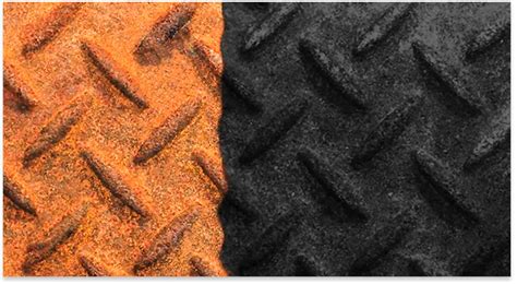 Rusting Before And After