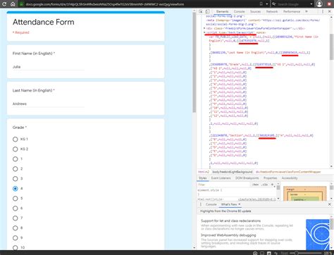 Auto Fill Or Automate A Google Form Stack Overflow