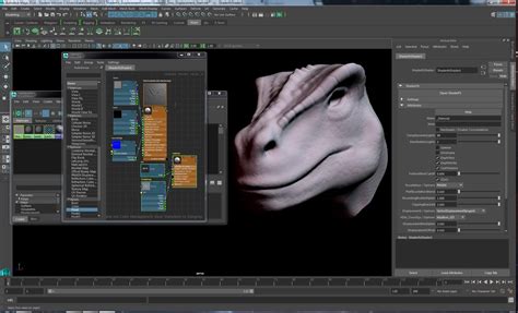 Cat Barber Computer Animation Art Maya Tutorial Shader Fx Part 2 Displacement
