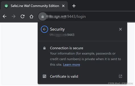 「免费waf」雷池社区版管理平台配置自定义证书雷池 Ssl证书 Csdn博客 「免费waf」雷池社区版管理平台配置自定义证书雷池 Ssl证书 Csdn博客