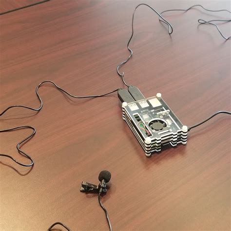 A Raspberry Pi Device Connected To Two Lapel Microphones To Download Scientific Diagram