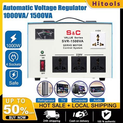 1000w 1500w Avr Automatic Voltage Regulator 1000va Servo Motor Type 1kva 1 5kva Avr Time Delay
