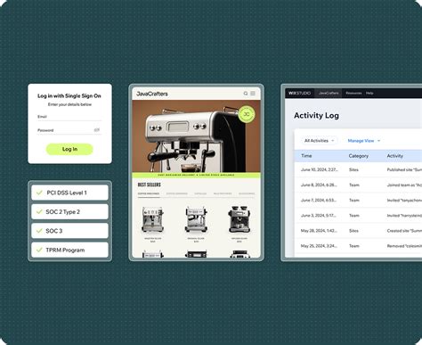 Robust Security Built Into Every Site Wix Studio