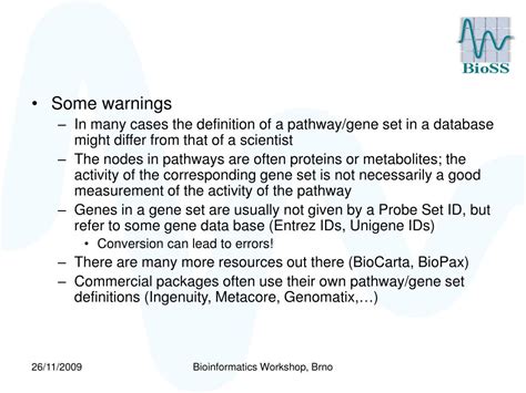 Ppt Pathway And Gene Set Analysis Of Microarray Data Powerpoint