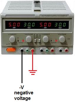How To Obtain Negative Voltage From A DC Power Supply Or Battery