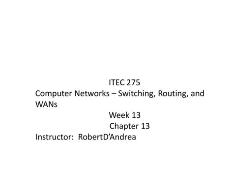 Week Thirteen Network