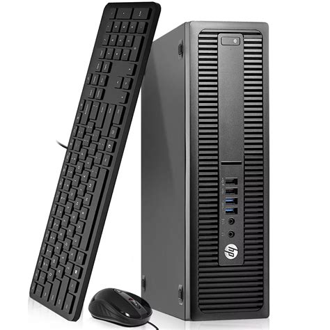 Restored HP ProDesk 600 G2 SFF Desktop Computer PC Intel Core I7 6700 Upto 4GHz 16GB DDR4 Ram