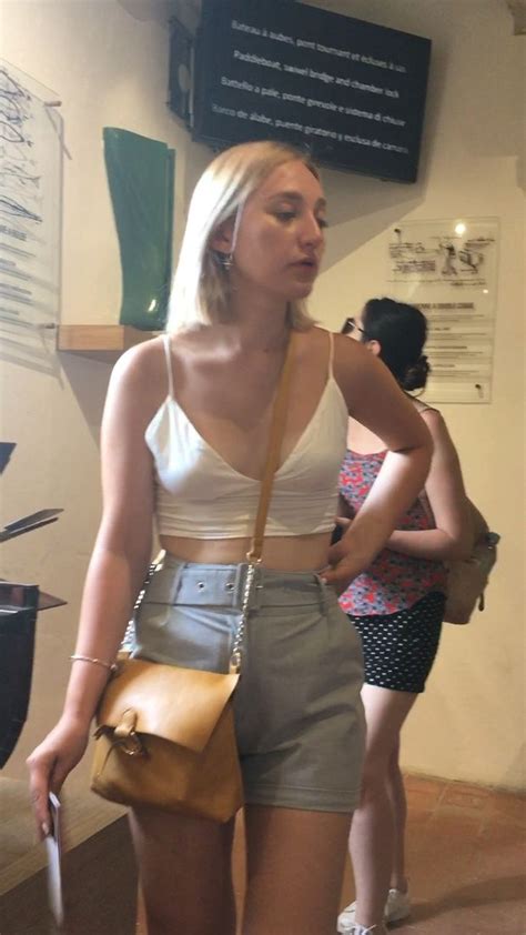 Braless In Amboise Pic