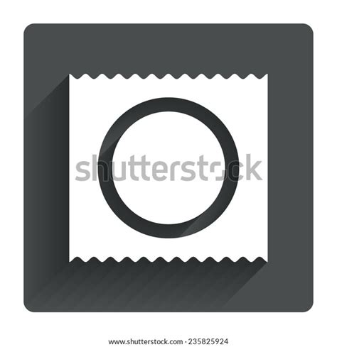 Condom Package Safe Sex Sign Icon Stock Vector Royalty Free Shutterstock