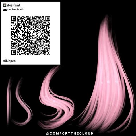 Code Para Ibis Paint X Cara Menggambar Rambut Kuas Lukis Sketsa Produk