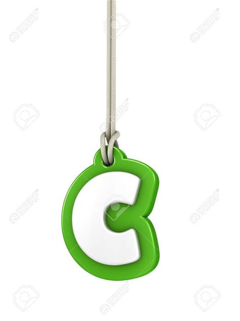 Green Lowercase Letter C Hanging The Letter C Photo 44615555 Fanpop