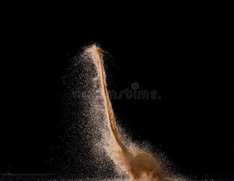 Natural Sand Flying Explosion Particle Dot Grain Wave Explode