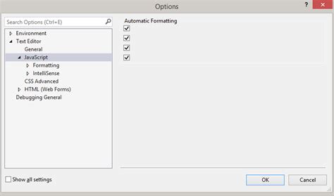 Javascript Why Is Code Folding Working For One File But Not The Other