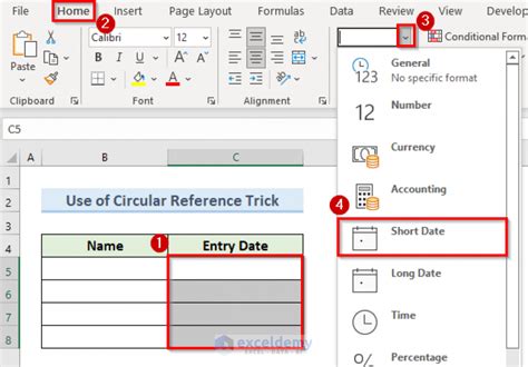 Insert Time Date Stamp In Excel Design Talk
