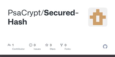 Github Psacryptsecured Hash