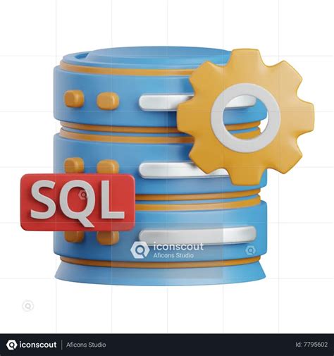 Sql 3d Icon Free Download Services 3d Icons Iconscout
