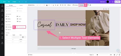 How To Evenly Space Text In Canva Step By Step