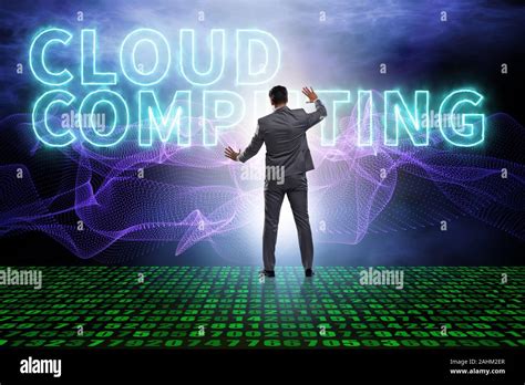 The Concept Of Cloud Edge And Fog Computing Stock Photo Alamy