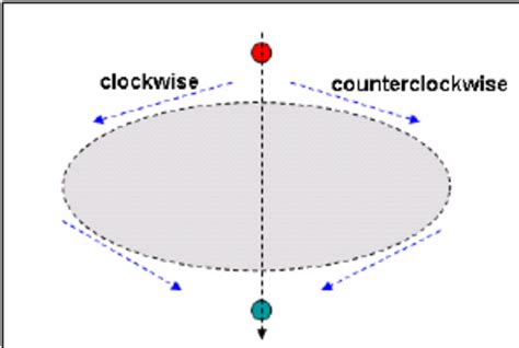 Clockwise And Counterclockwise Directions Download Scientific Diagram