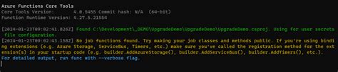No Job Functions Found After Azure Functions Upgrade Simon Holman