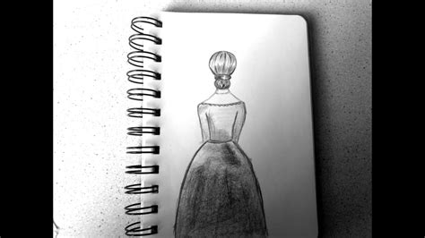 РИСУЮ ДЕВУШКУ ПРОСТЫМ КАРАНДАШОМ Youtube