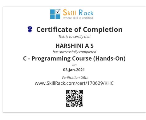 harshini a s on linkedin skillrack cprogramming