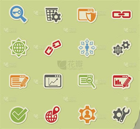 Seo和开发图标集