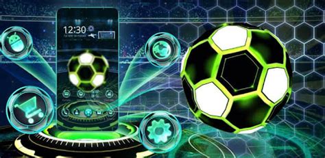 Neon Football Tech 3d Theme For Pc How To Install On Windows Pc Mac
